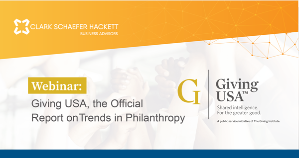 Free Webinar Features National Giving USA Report