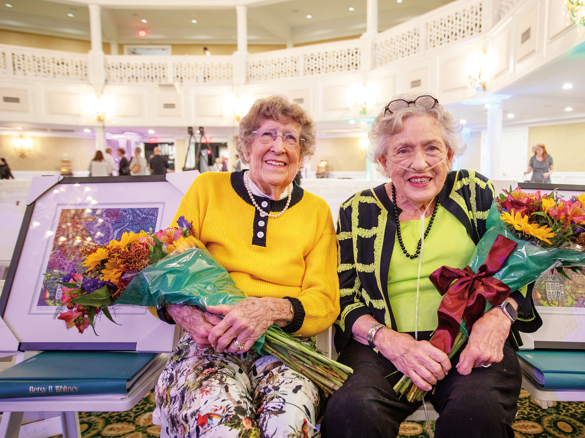 Judy McCormick and Betsy Whitney
