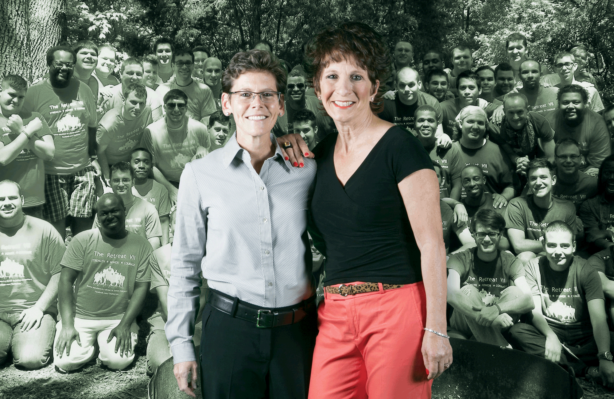 Lisa Hanauer and Sue Spiegel